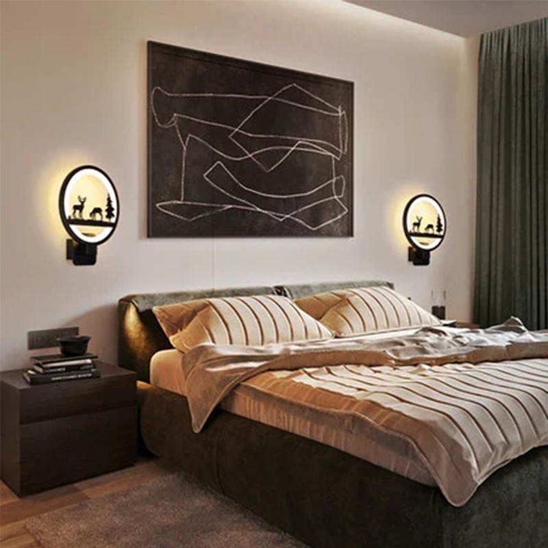 Artistic Painting LED Wall Light |Simig Lighting|Wall Lights